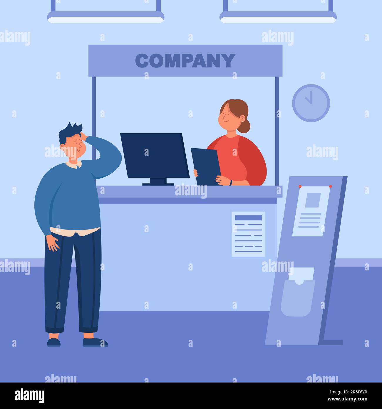 Booth hall Stock Vector Images - Alamy