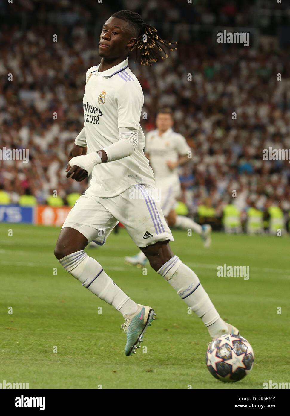 Eduardo Camavinga of Real Madrid during the UEFA Champions League, Semi ...