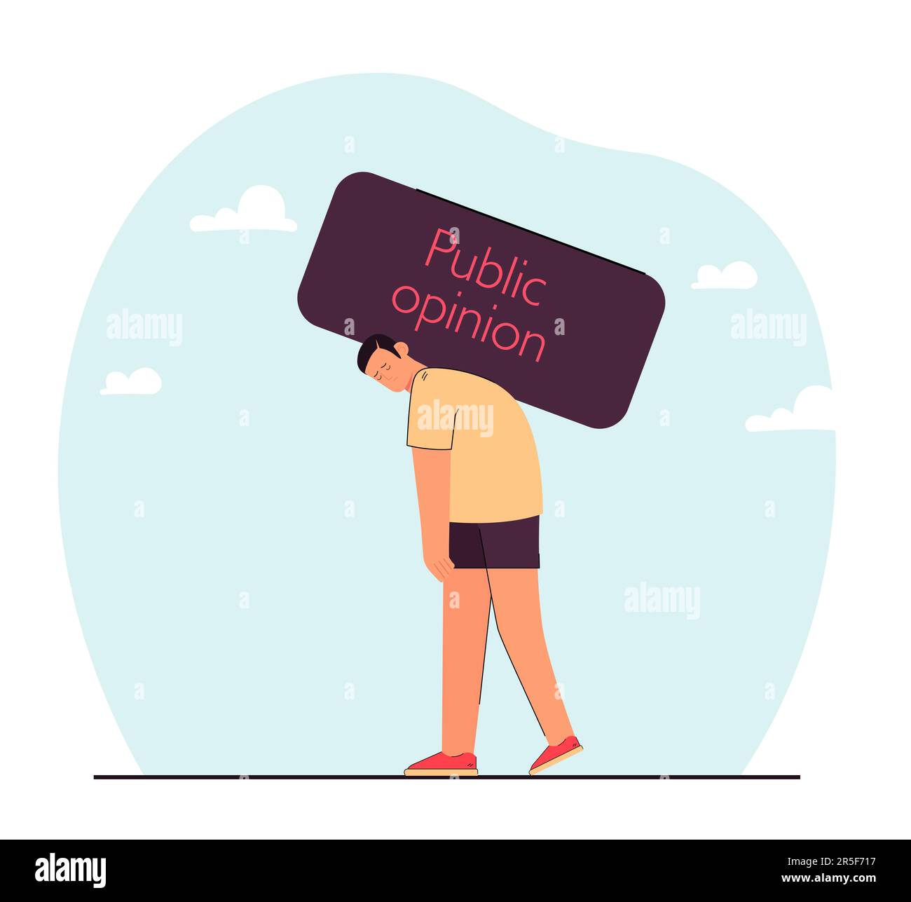 Carrying her standard Stock Vector Images - Alamy