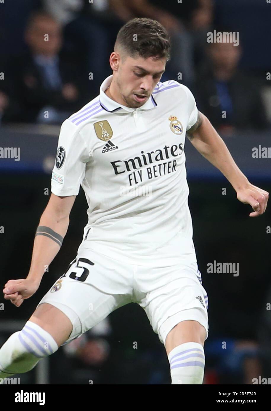 Federico Valverde of Real Madrid during the UEFA Champions League, Semi ...