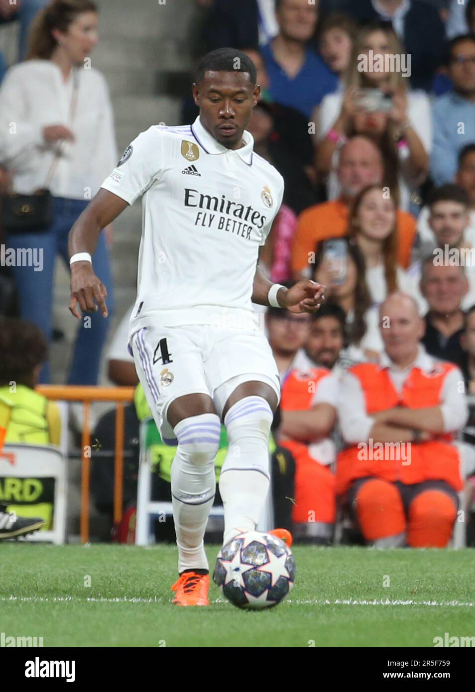 David Alaba of Real Madrid during the UEFA Champions League, Semi ...