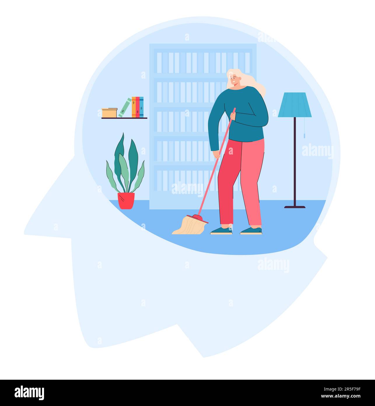 Brainwash female Stock Vector Images - Alamy