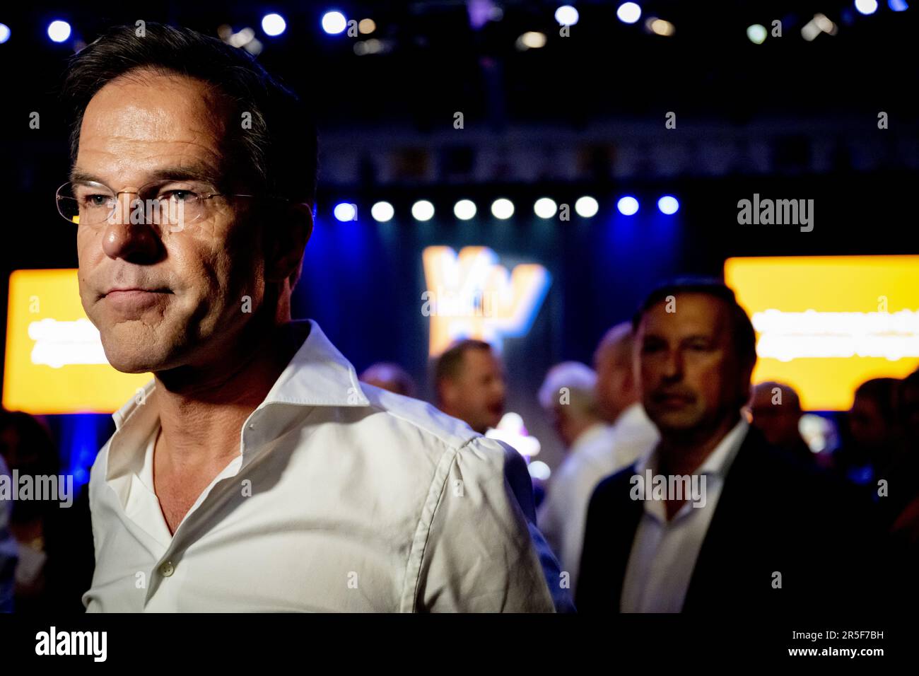APELDOORN - Prime Minister Mark Rutte answers questions during the ...