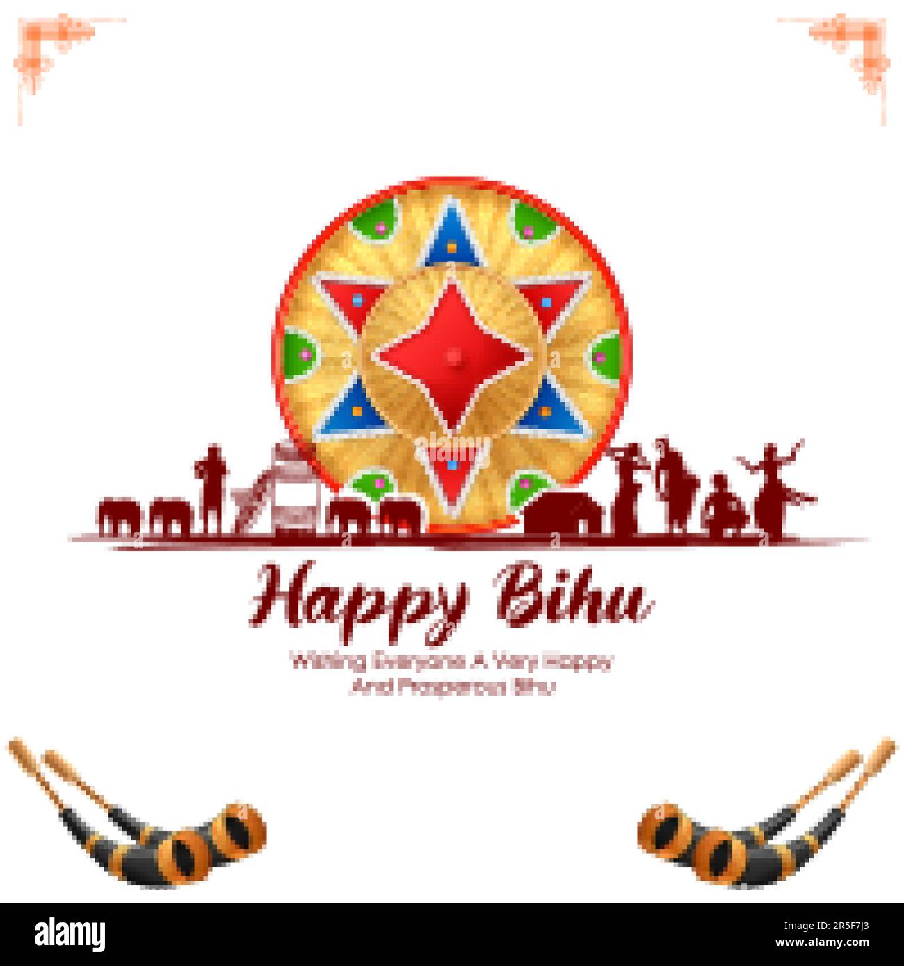 illustration of traditional background for religious holiday festival ...