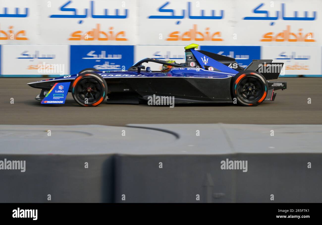 Jakarta, Indonesia. 3rd June, 2023. Maserati MSG Racing's Edoarde ...