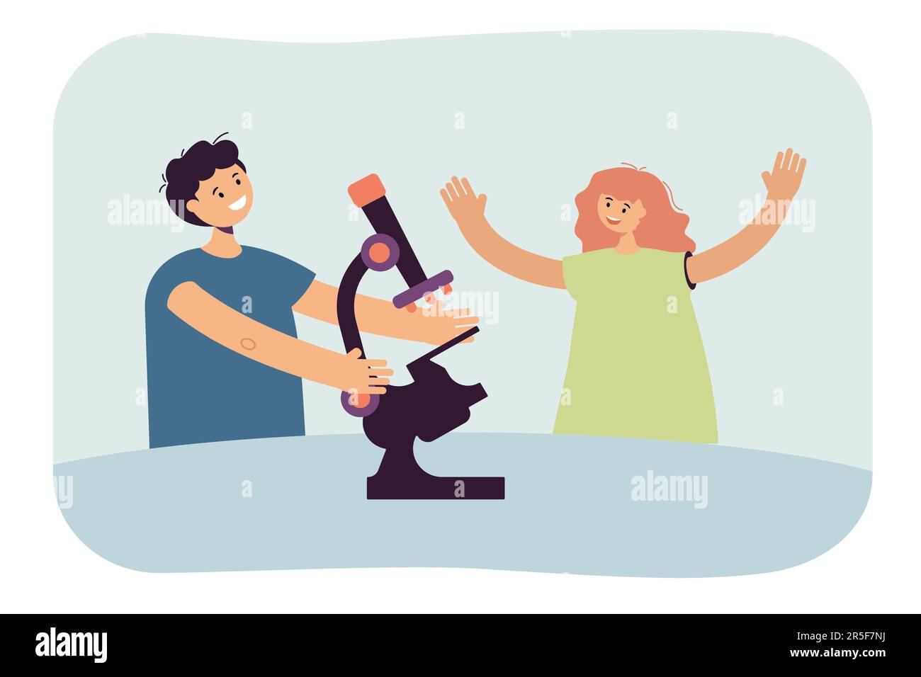 Classroom science experiment Cut Out Stock Images & Pictures - Alamy