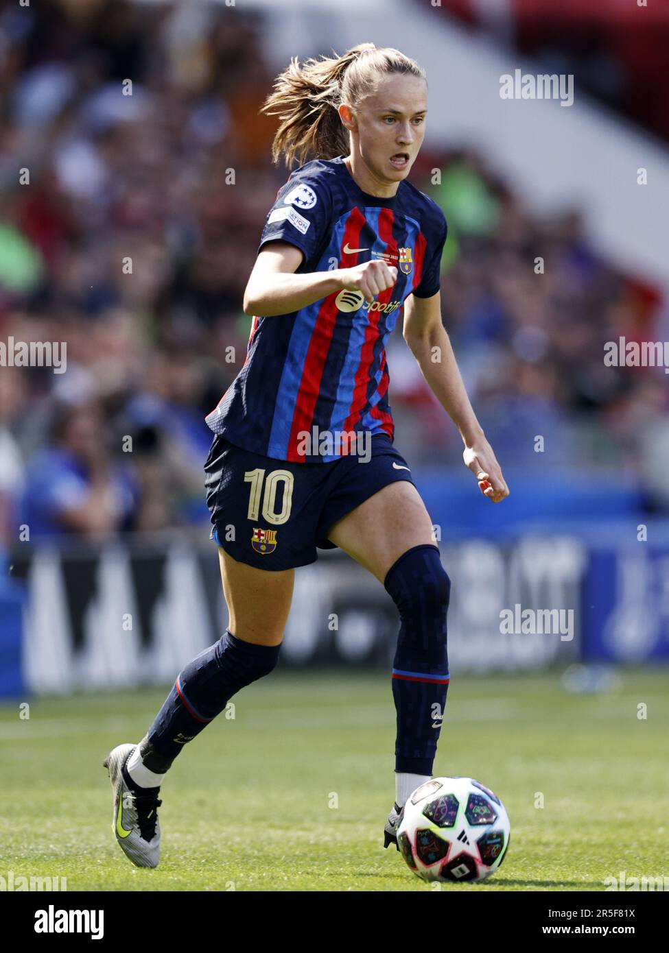 EINDHOVEN - Caroline Graham Hansen of FC Barcelona during the UEFA ...