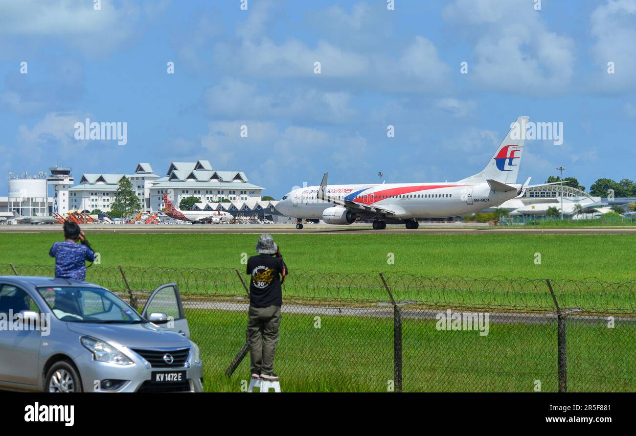 Langkawi, Malaysia - May 28, 2023. 9M-MLM Malaysia Airlines Boeing 737 ...