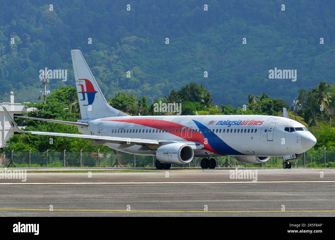 Langkawi, Malaysia - May 28, 2023. 9M-MLM Malaysia Airlines Boeing 737 ...