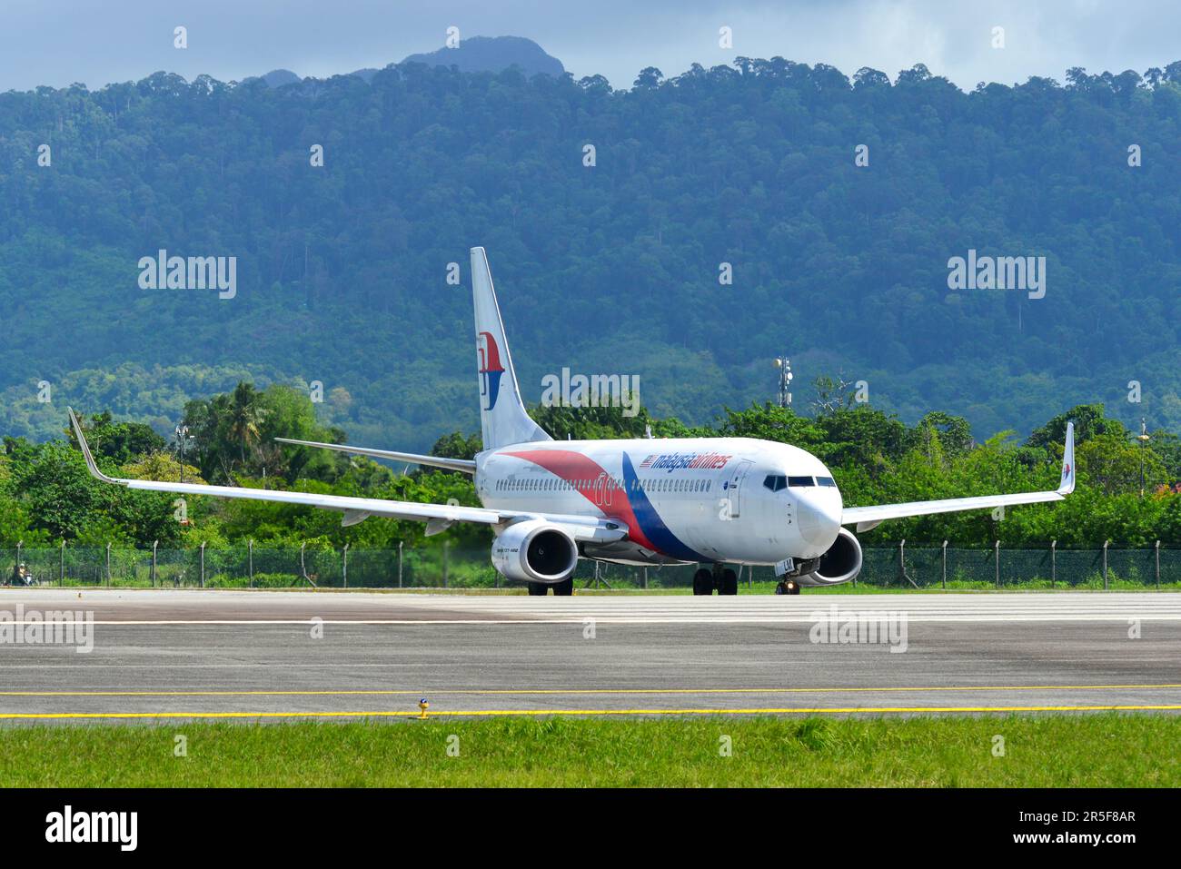 Langkawi, Malaysia - May 28, 2023. 9M-MLM Malaysia Airlines Boeing 737 ...