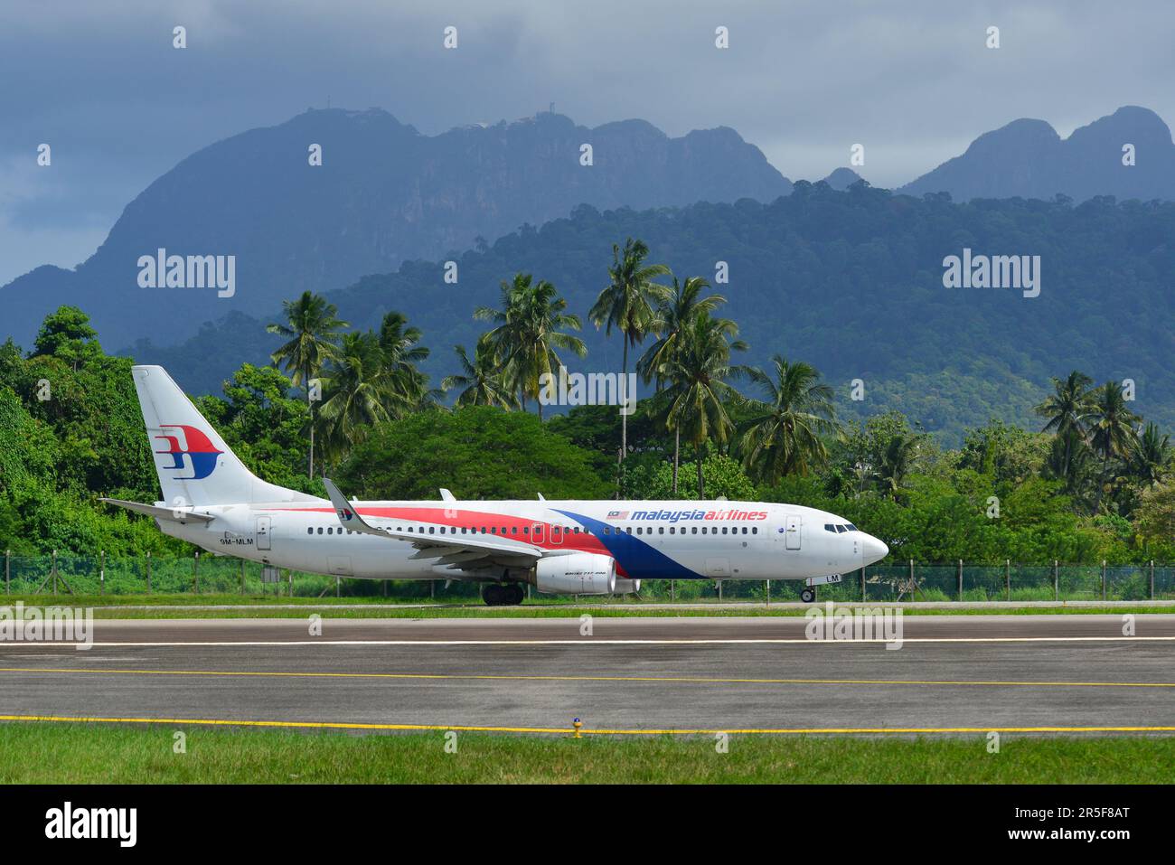 Langkawi, Malaysia - May 28, 2023. 9M-MLM Malaysia Airlines Boeing 737 ...