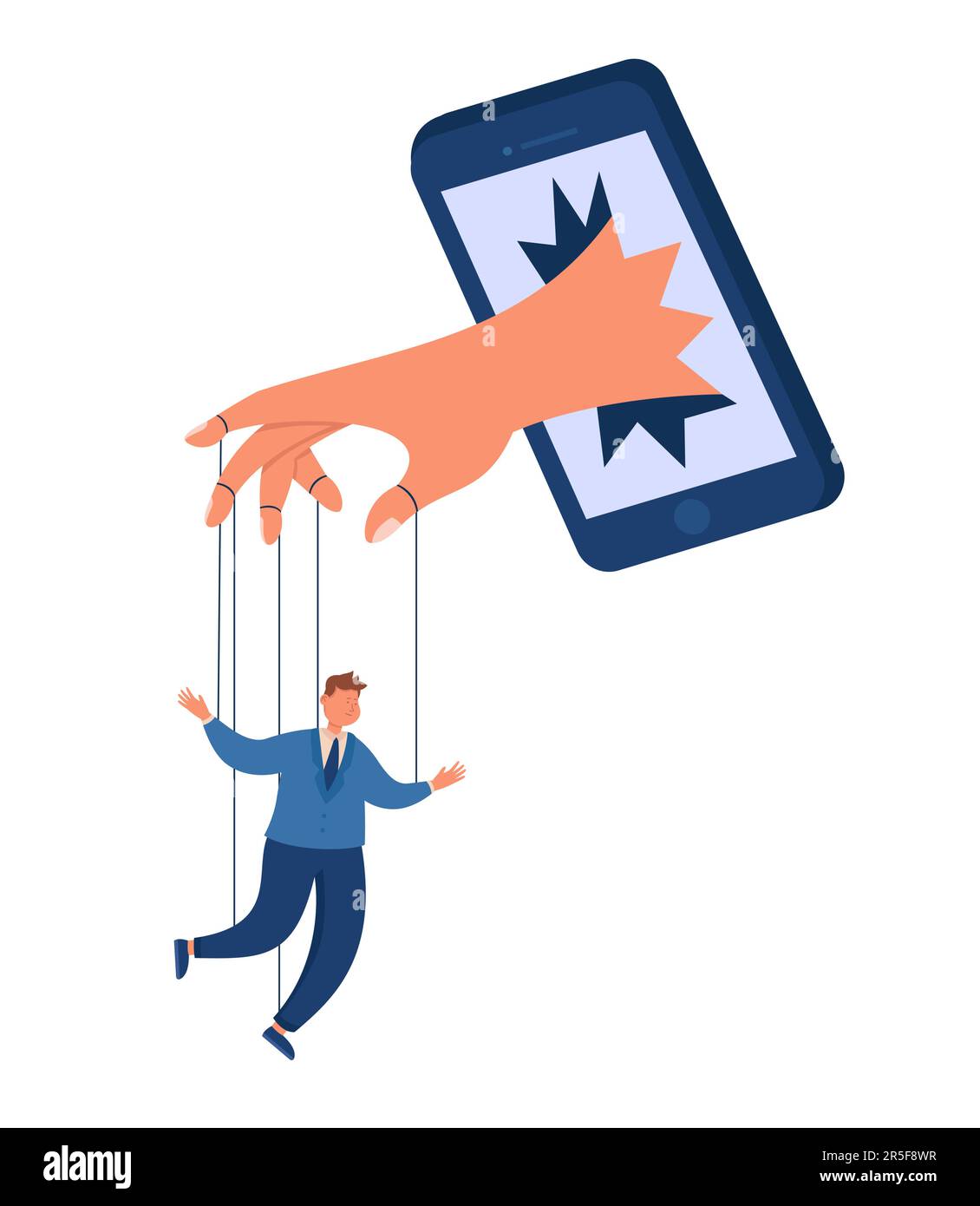 Puppet Master Hands Vector