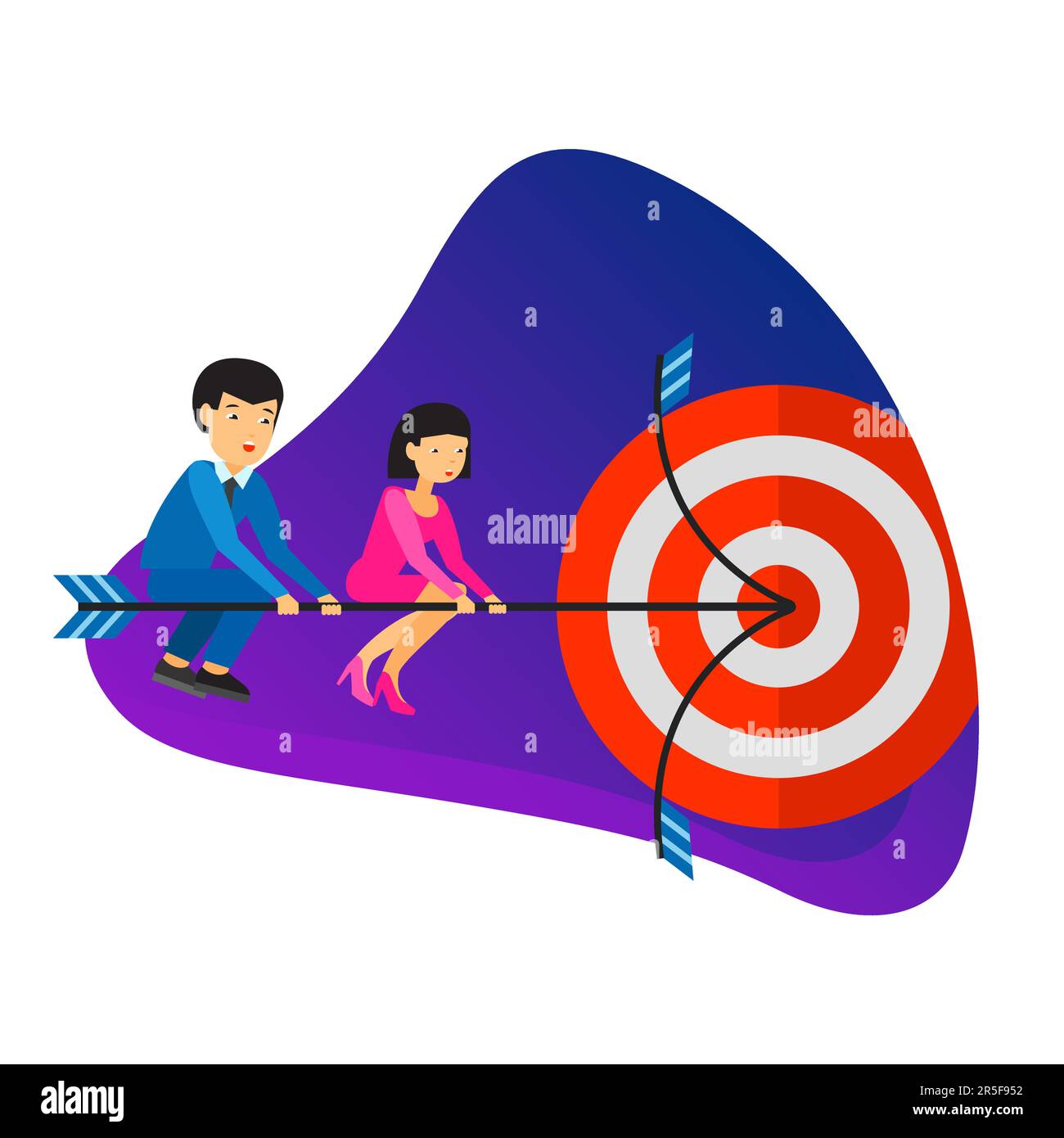 Hitting target icon Stock Vector Image & Art - Alamy