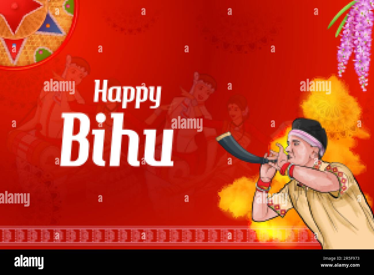 illustration of traditional background for religious holiday festival ...