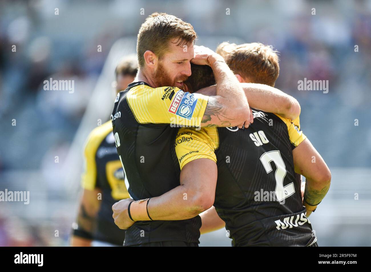 Newcastle, England - 3rd June 2023 - Marc Sneyd (7) of Salford Red ...