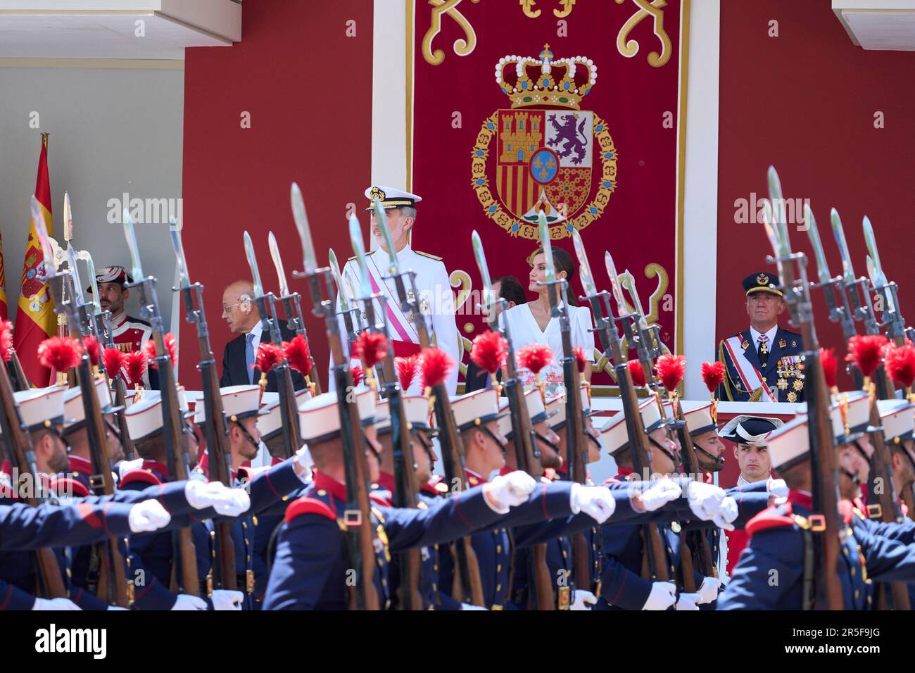 Granada. Spain. 20230603, King Felipe VI of Spain, Queen Letizia of ...