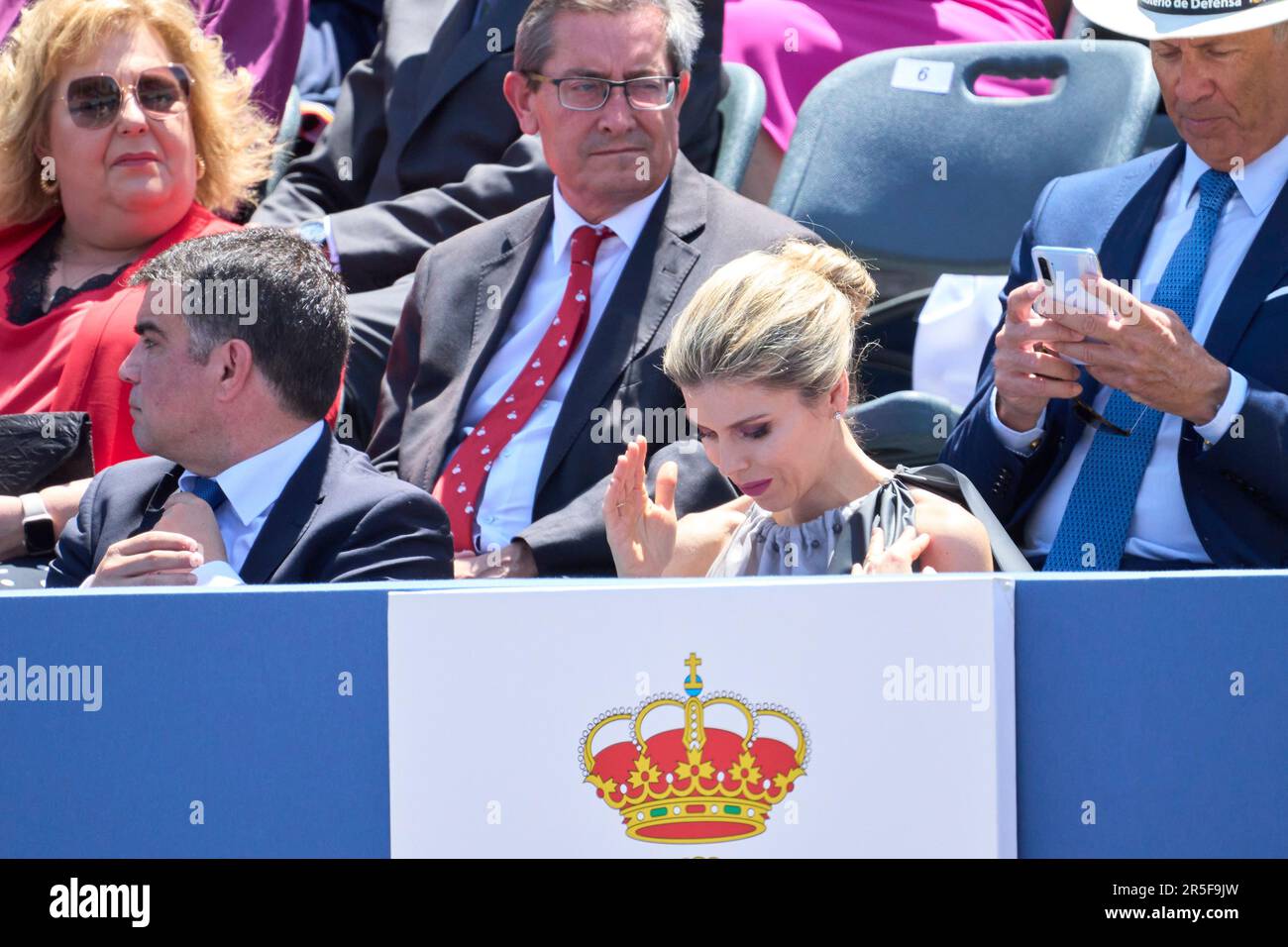 Granada. Spain. 20230603, Manuela Villena attends the Armed Forces Day ...