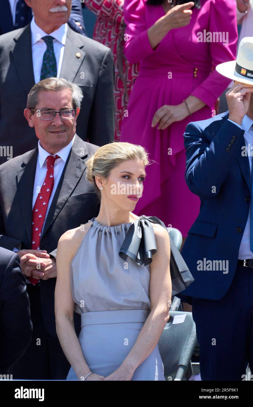 Granada. Spain. 20230603, Manuela Villena attends the Armed Forces Day ...