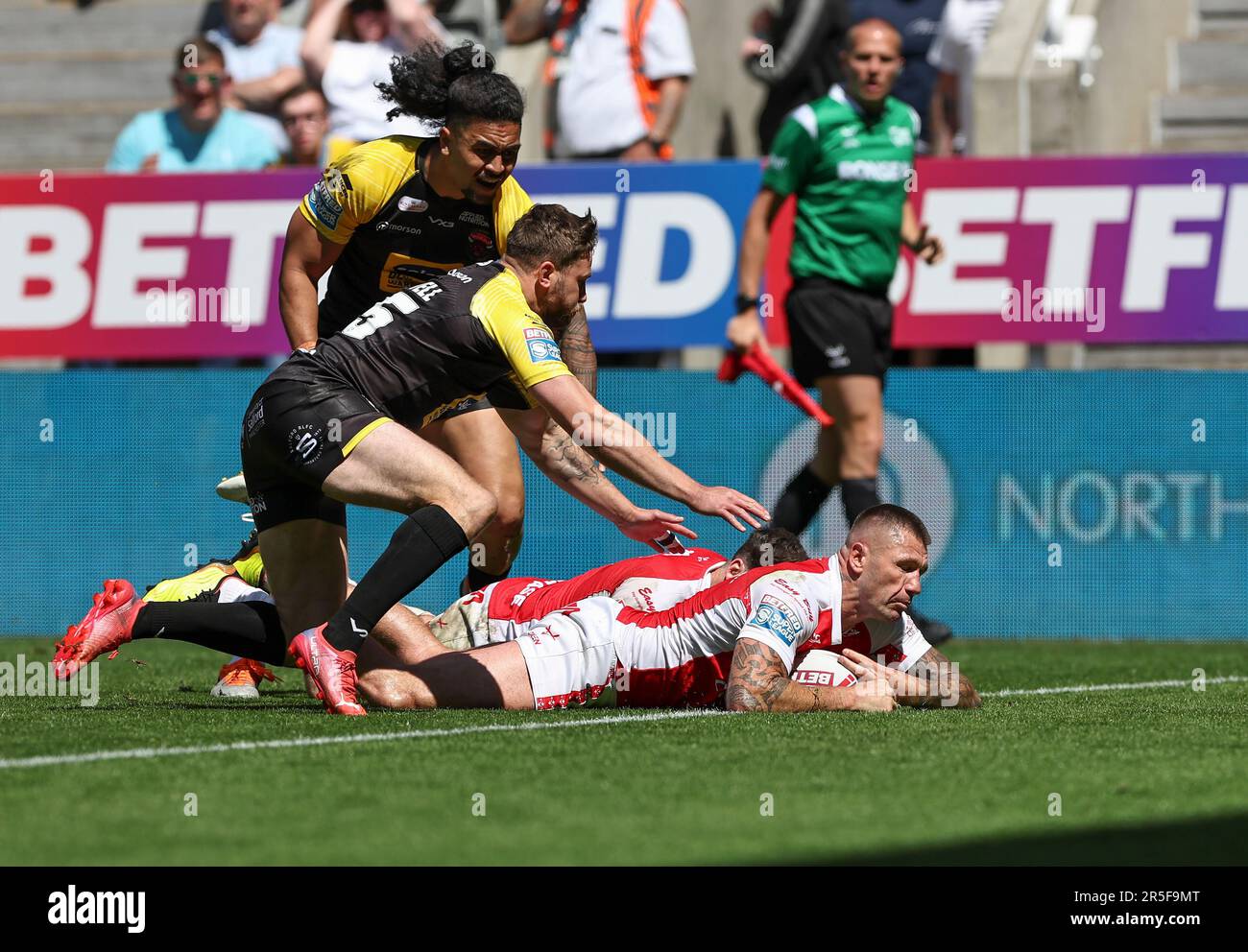 St James Park, Newcastle, UK. 3rd June, 2023. Betfred Super League ...