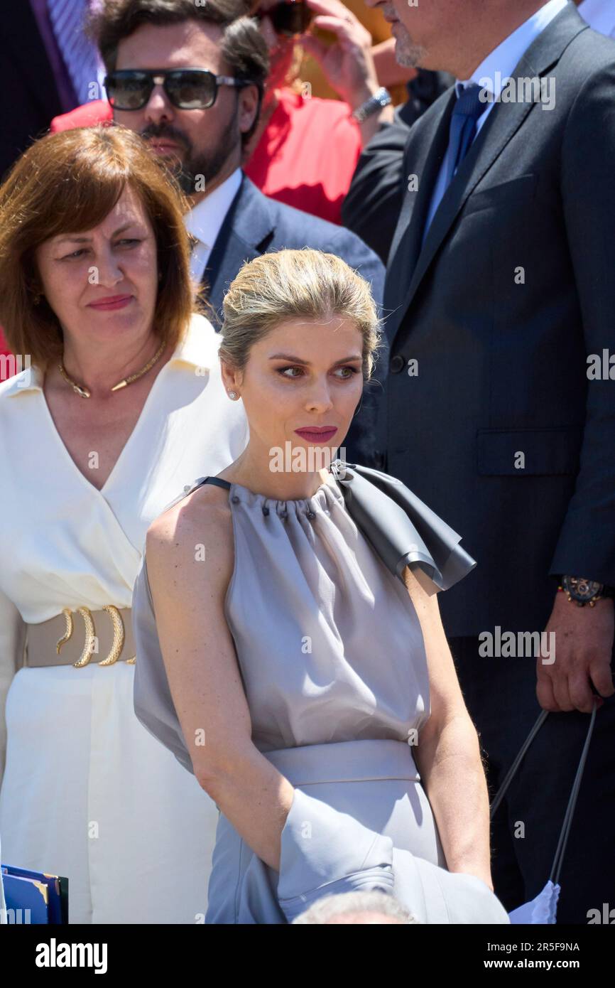 Granada. Spain. 20230603, Manuela Villena attends the Armed Forces Day ...