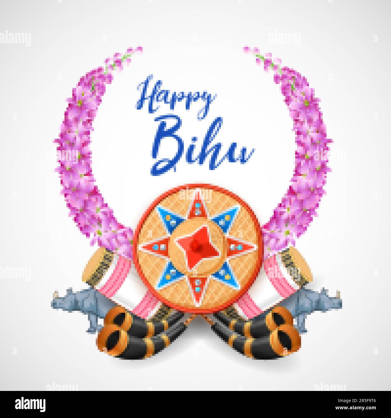 illustration of traditional background for religious holiday festival ...