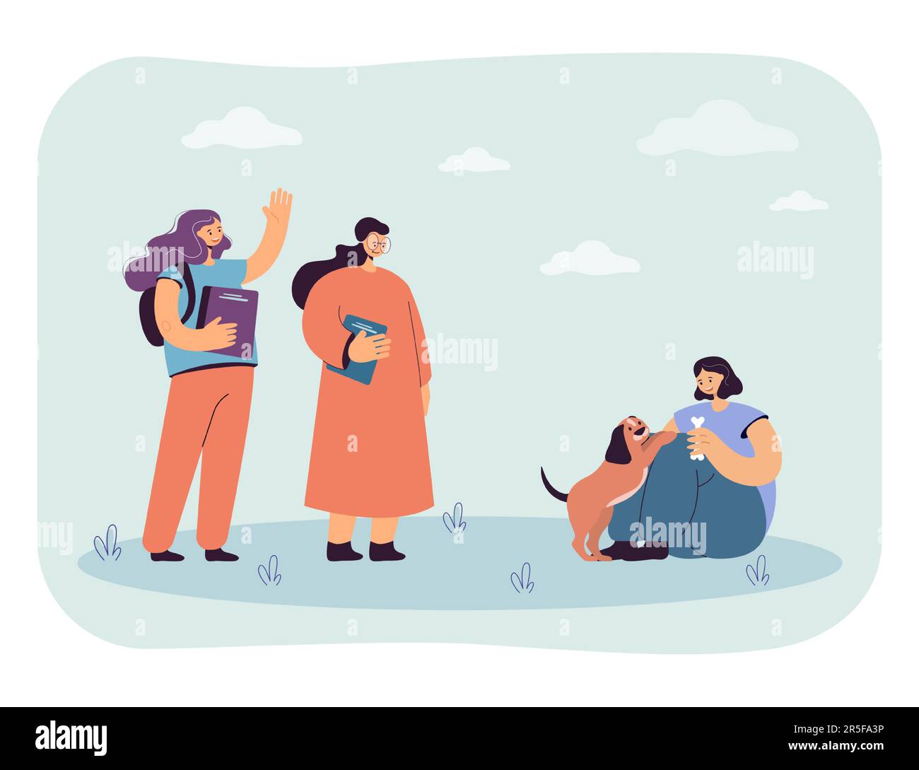 Classmate Cut Out Stock Images & Pictures - Alamy