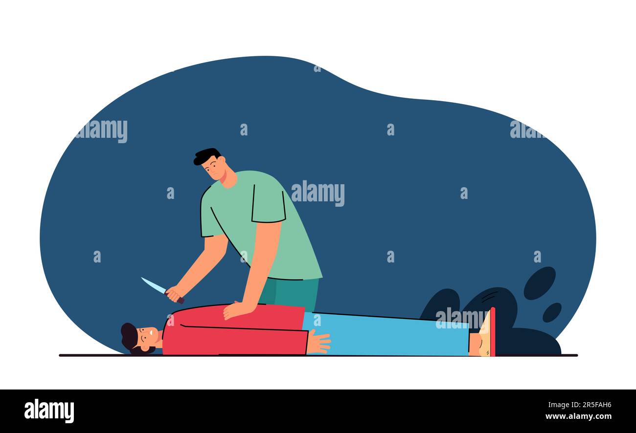 Man bending over holding Stock Vector Images - Alamy