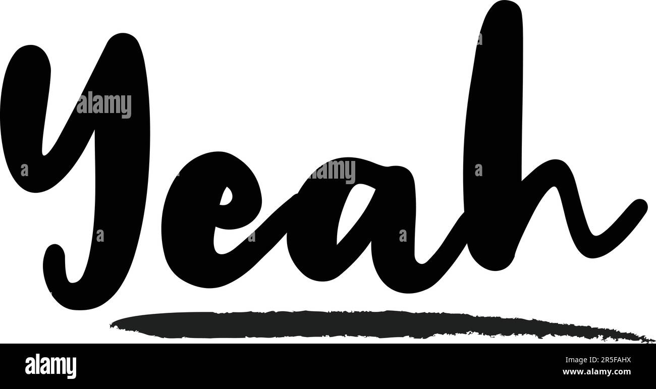 Stylish Typography Text Lettering Phrase Vector Design Stock Vector ...