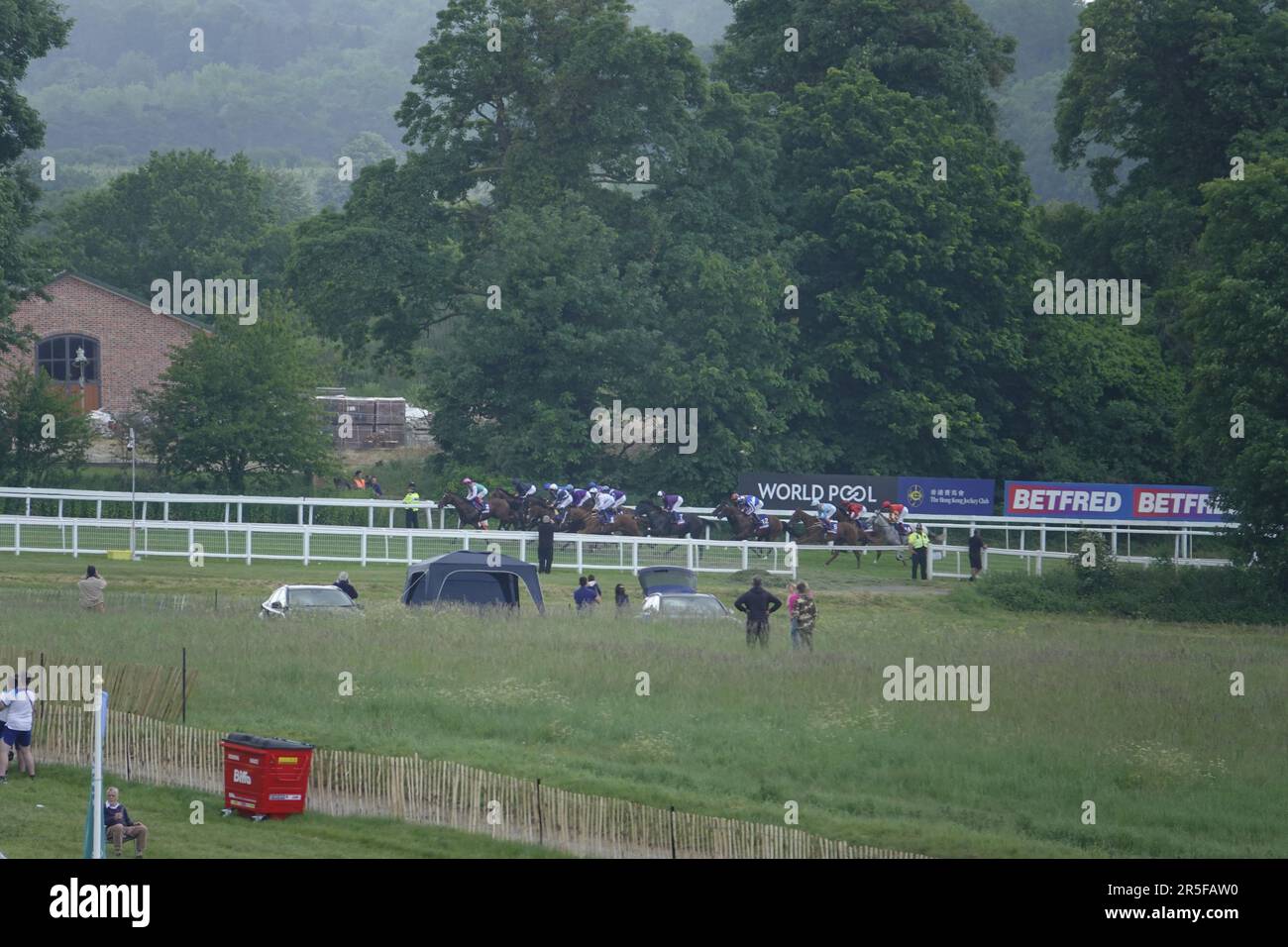 Epsom derby general view hi-res stock photography and images - Alamy