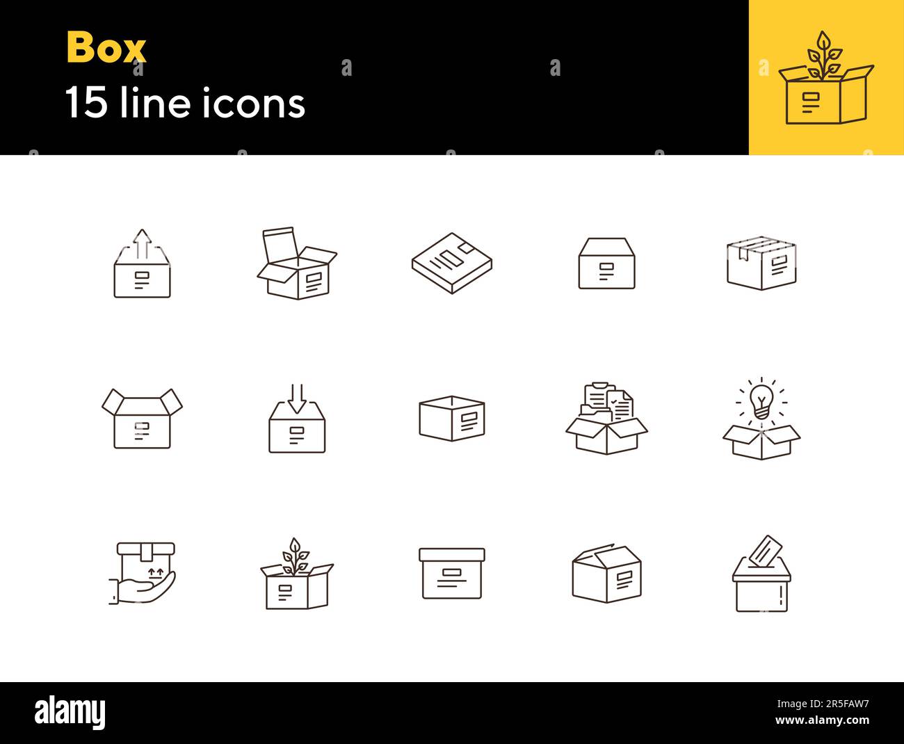 Box section Stock Vector Images - Alamy