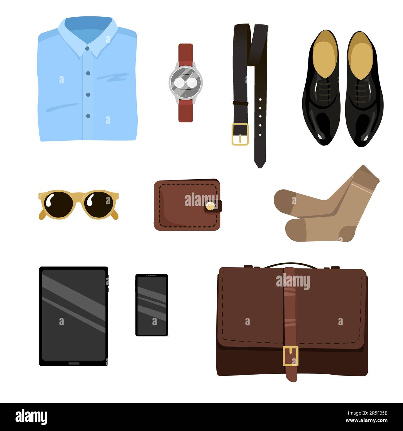 Man wearing formal clothes Cut Out Stock Images & Pictures - Alamy