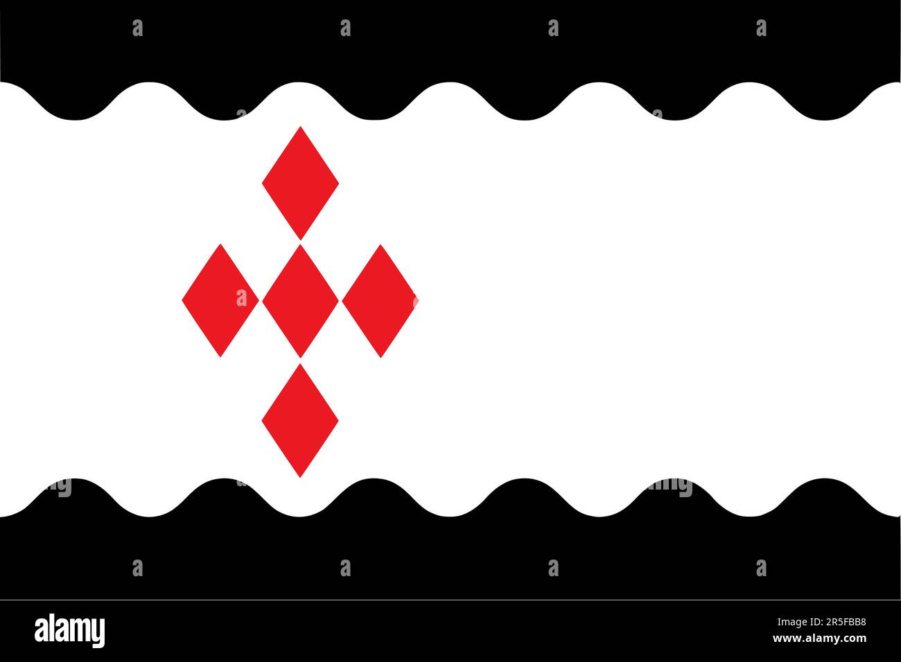 Flag of Peel en Maas Municipality (Limburg province, Kingdom of the ...