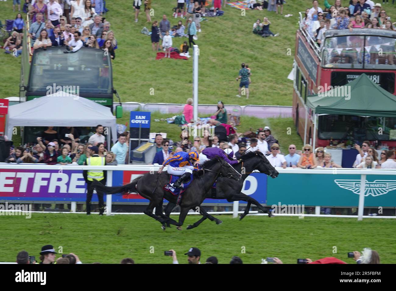 Epsom, Surrey, UK. 3rd June, 2023. Scenes on Derby Day, during the ...