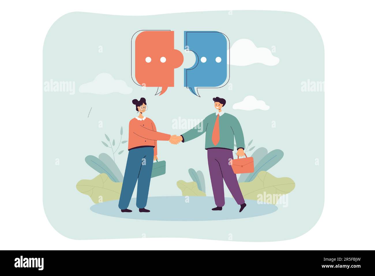 Dialogue between people hi-res stock photography and images - Alamy