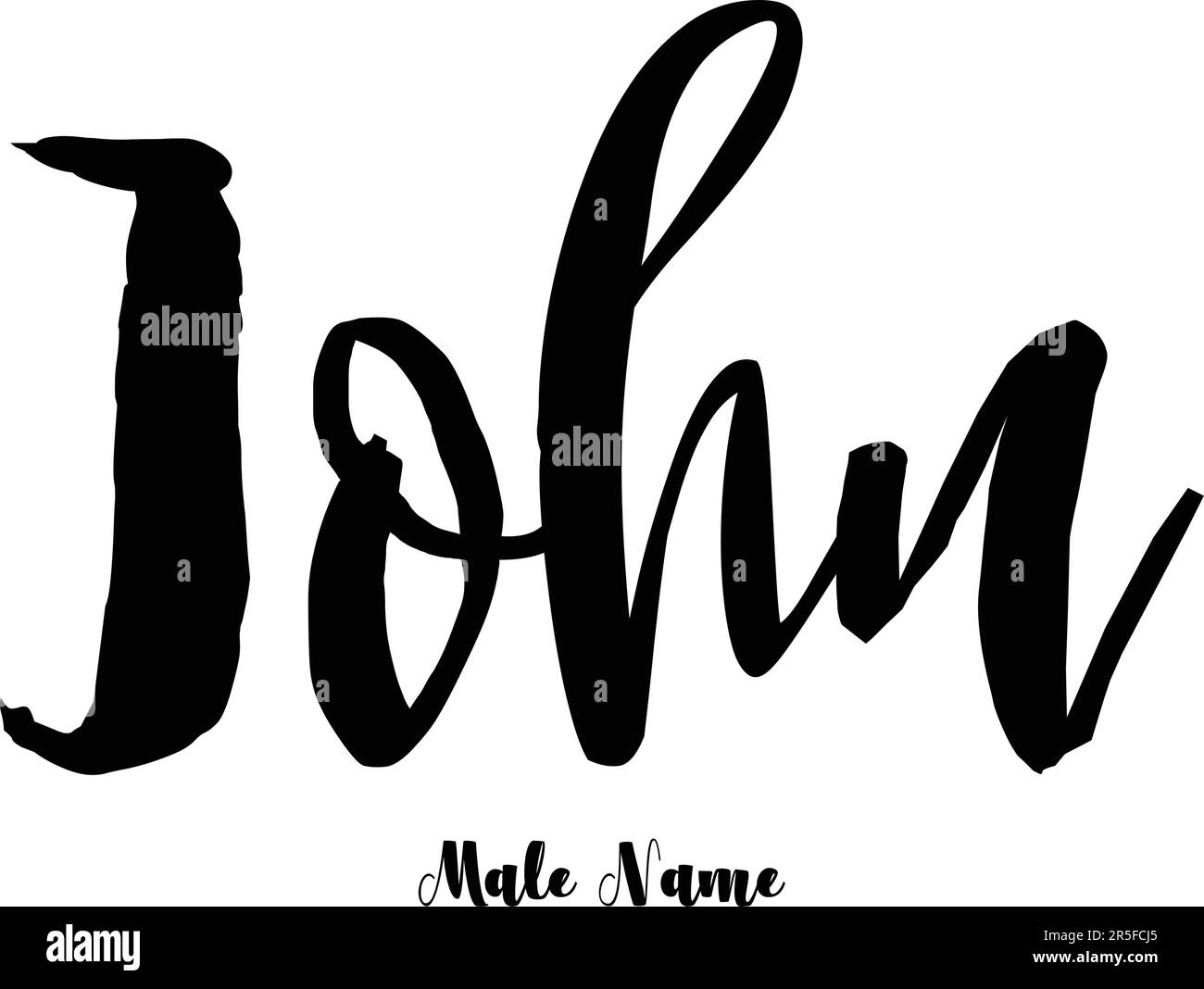 Stylish names vector vectors hi-res stock photography and images - Alamy