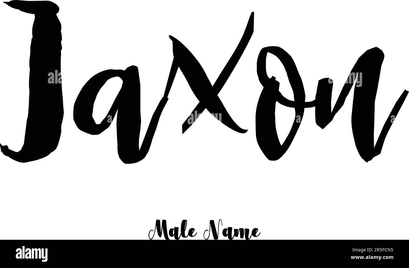 Male Name Stylish Bold Grunge Typography Text Lettering Vector Design ...