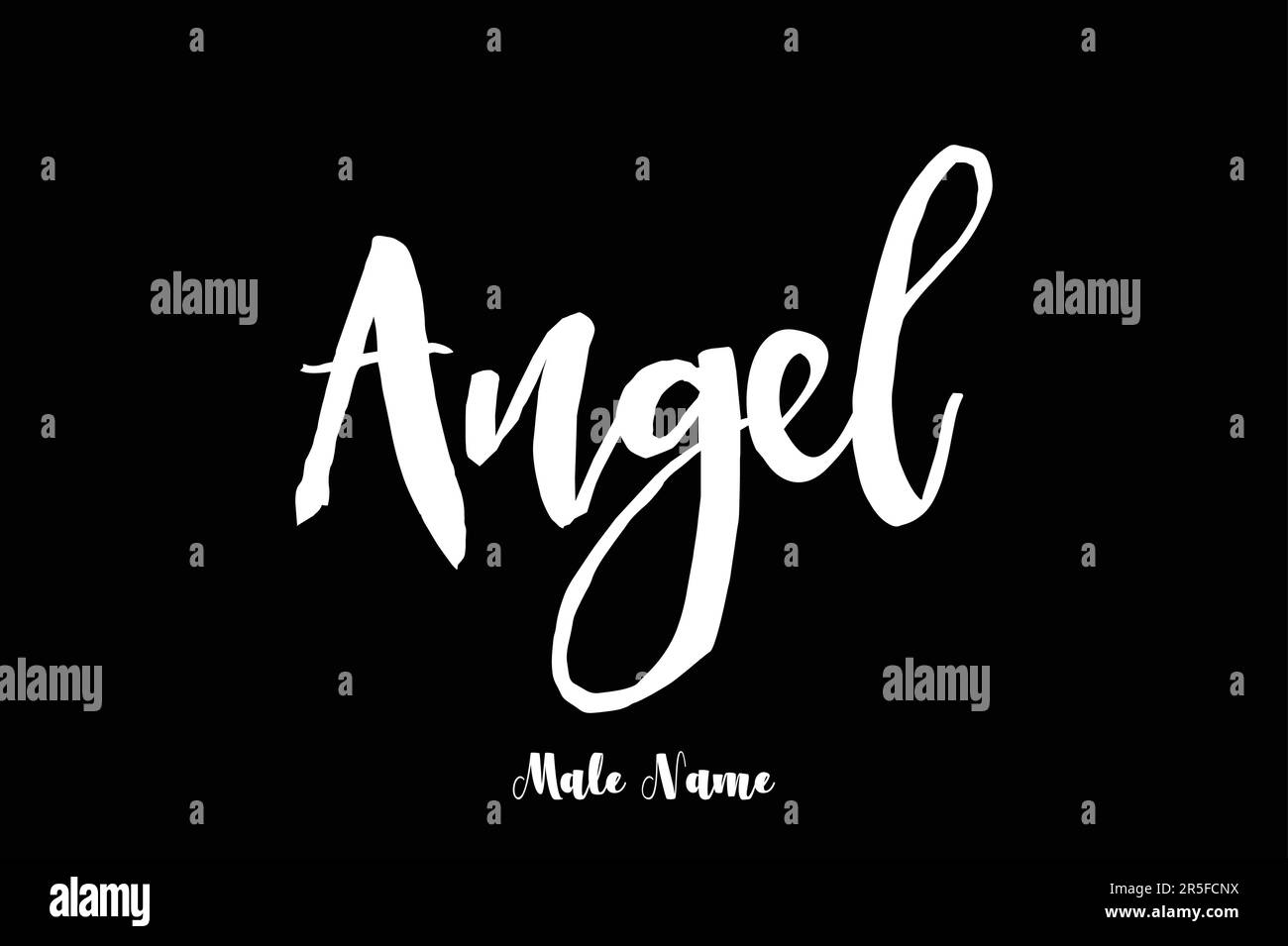 Stylish names vector vectors hi-res stock photography and images - Alamy