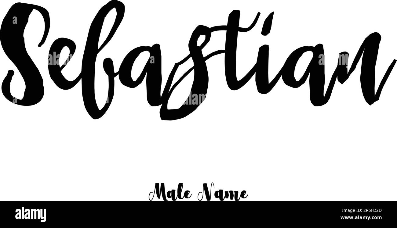 Stylish names vector vectors hi-res stock photography and images - Alamy