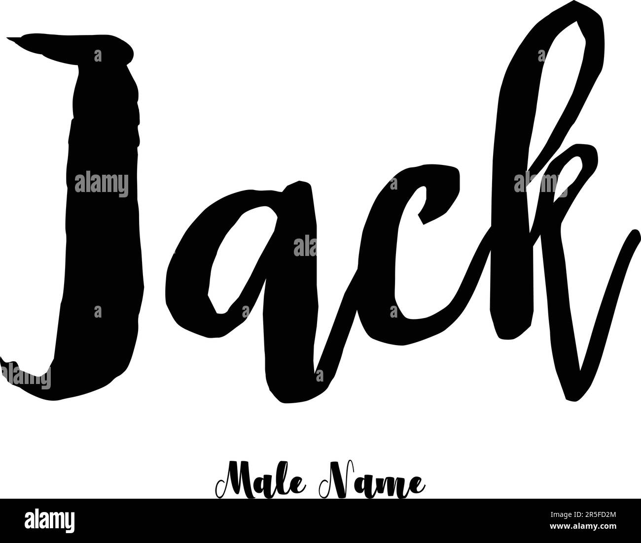 Stylish names vector vectors hi-res stock photography and images - Alamy