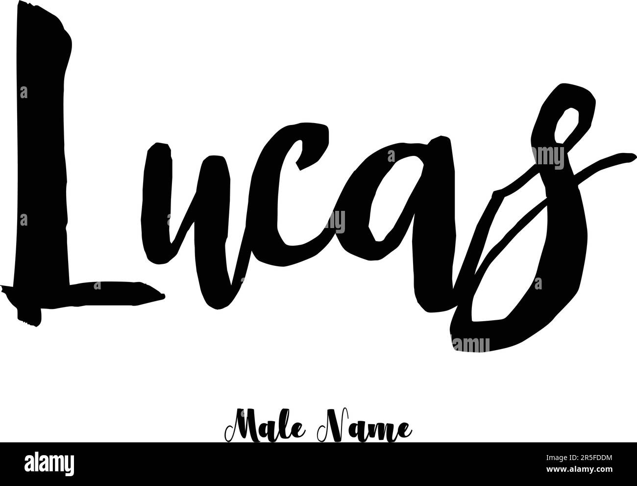 Stylish names vector vectors hi-res stock photography and images - Alamy