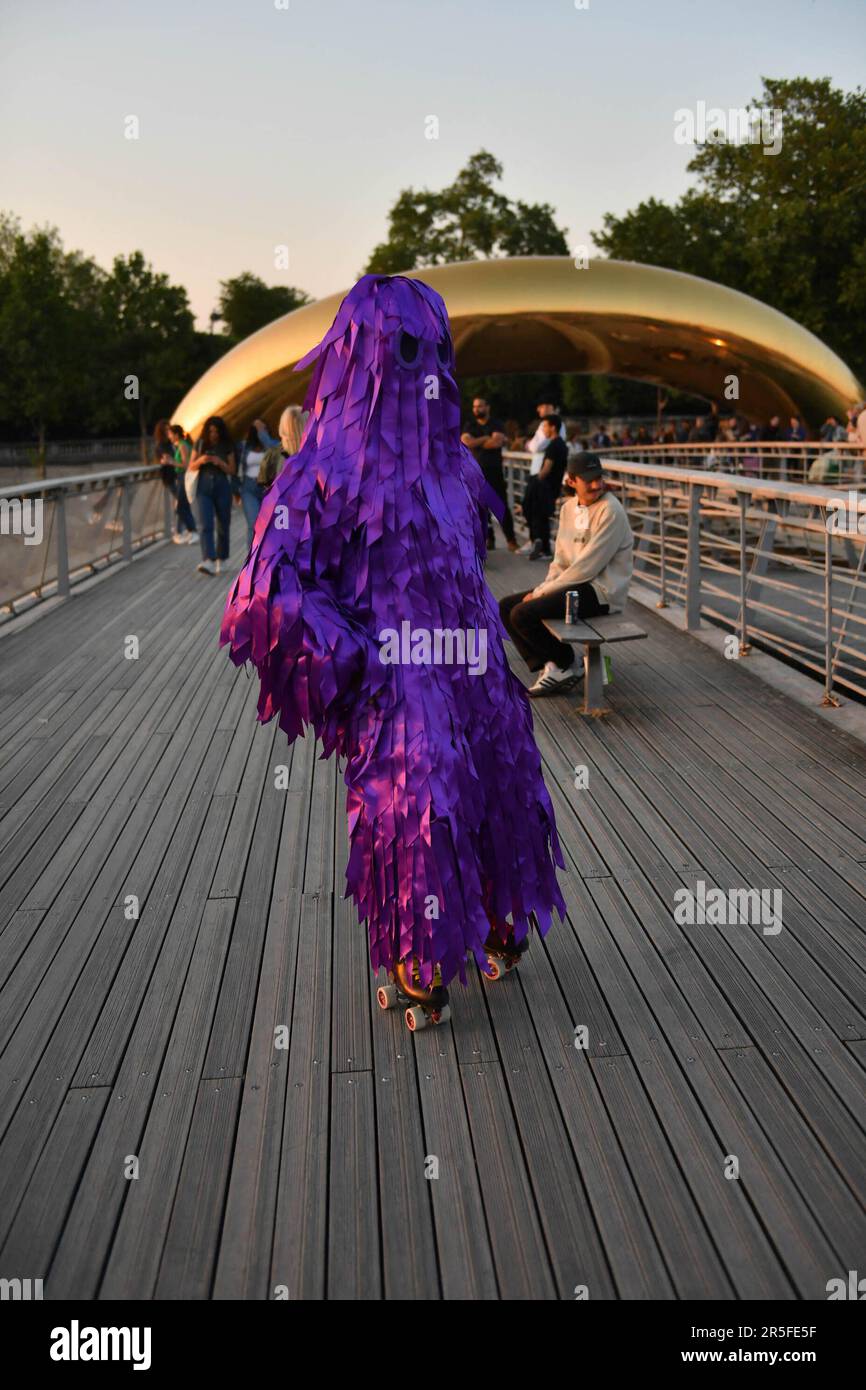 Paris, France. 03rd June, 2023. Yetis Pop by Gregg Brehin, from the ...