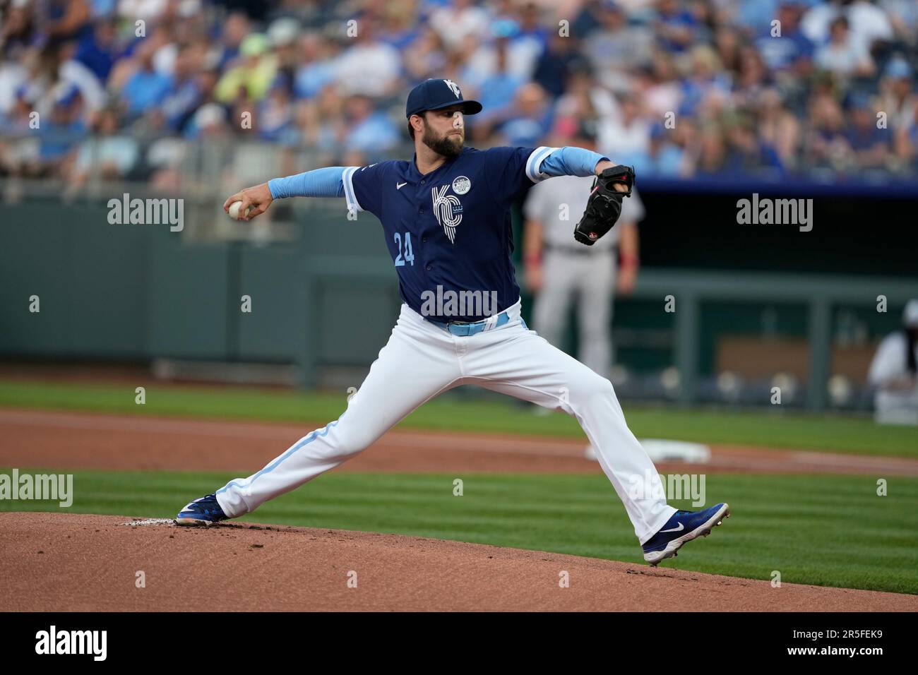 JUN 02, 2023: Kansas City Royals starting pitcher Jordan Lyles (24 ...