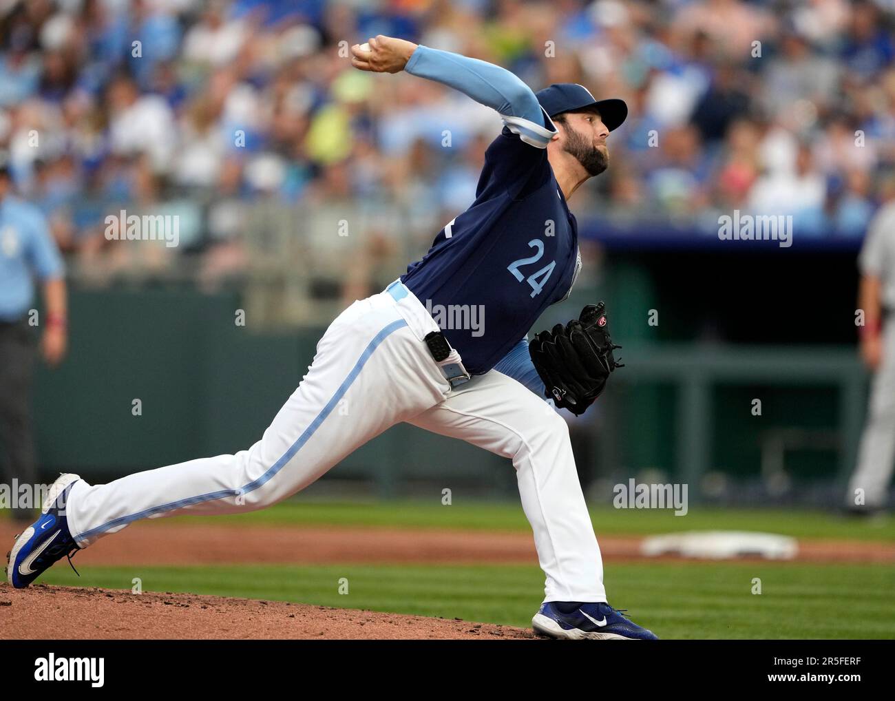 JUN 02, 2023: Kansas City Royals starting pitcher Jordan Lyles (24 ...