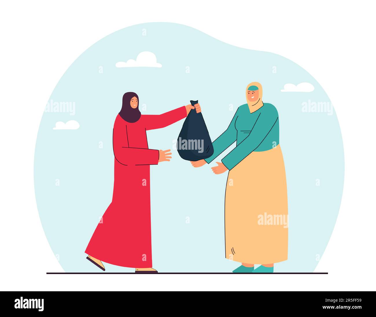 Giving food poor hi-res stock photography and images - Alamy