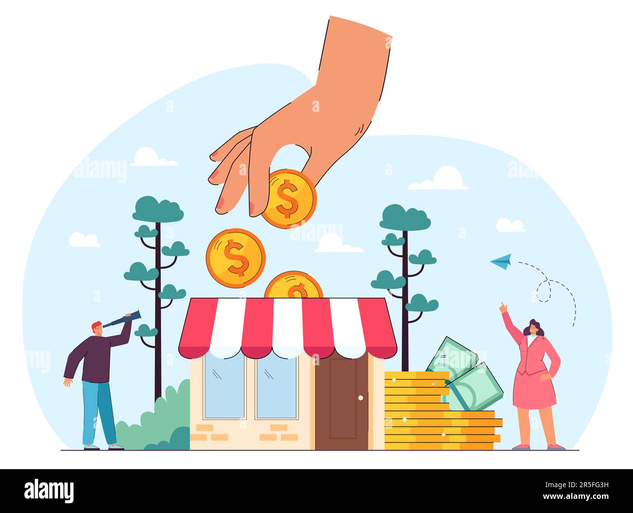 Government stimulus Stock Vector Images - Alamy