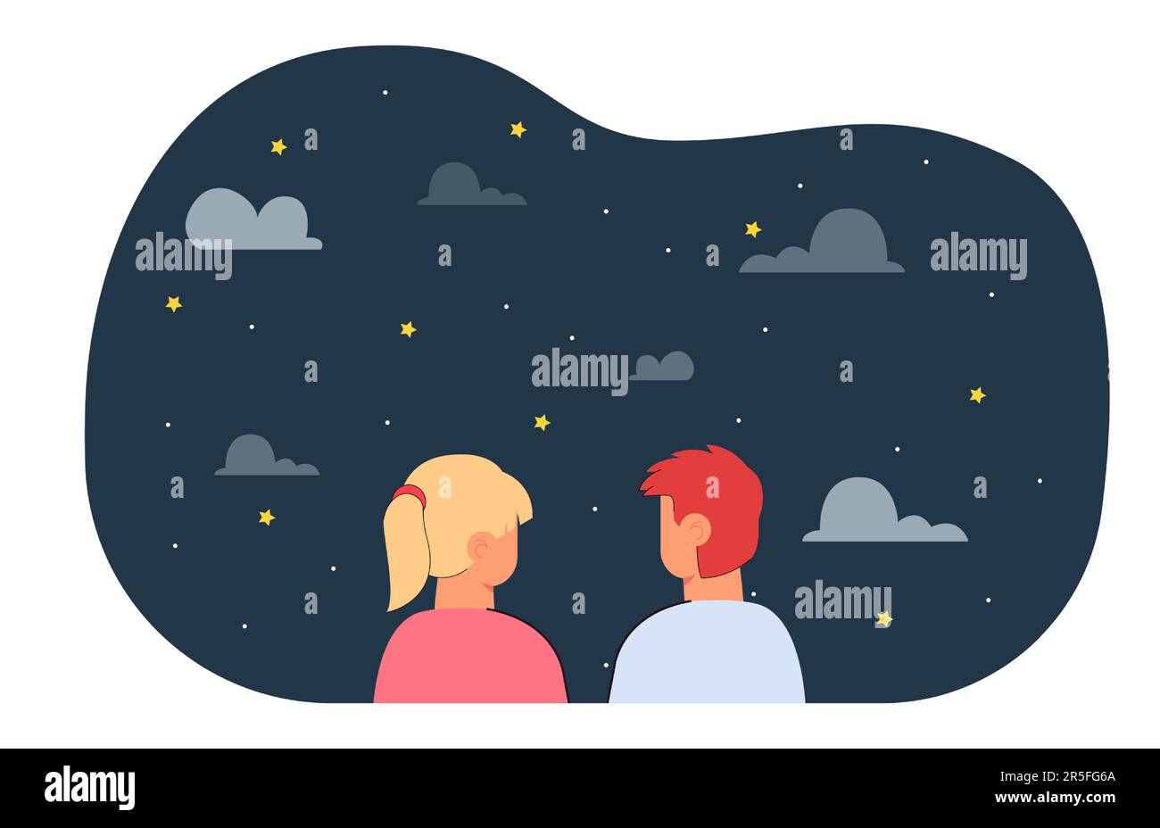 Looking for stars Stock Vector Images - Alamy
