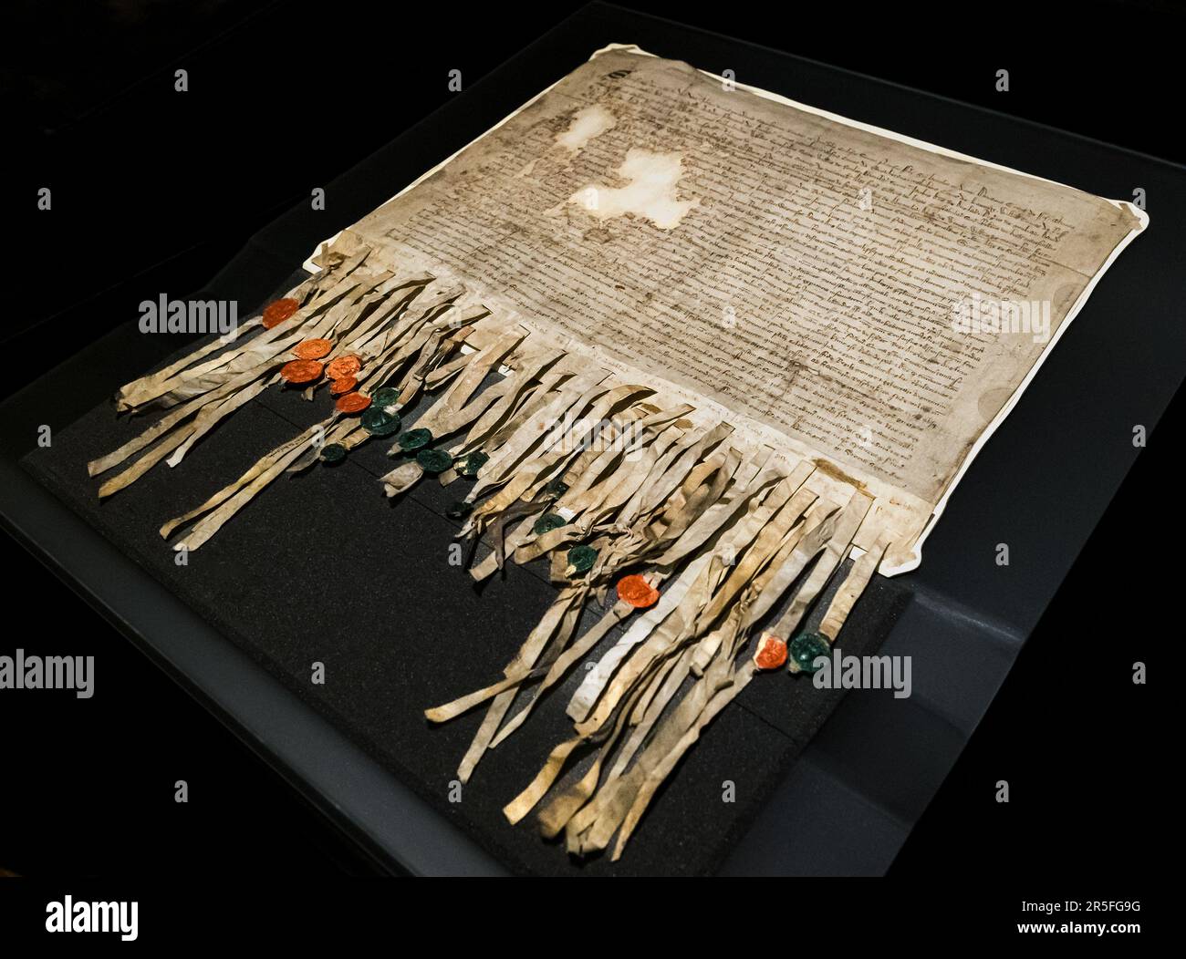 Declaration of Arbroath historic Scottish document on display, National ...