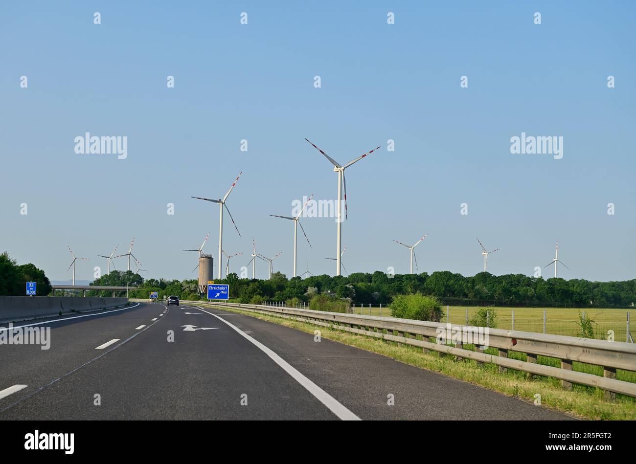 Burgenland, Austria. Southeast Motorway A3 Stock Photo - Alamy