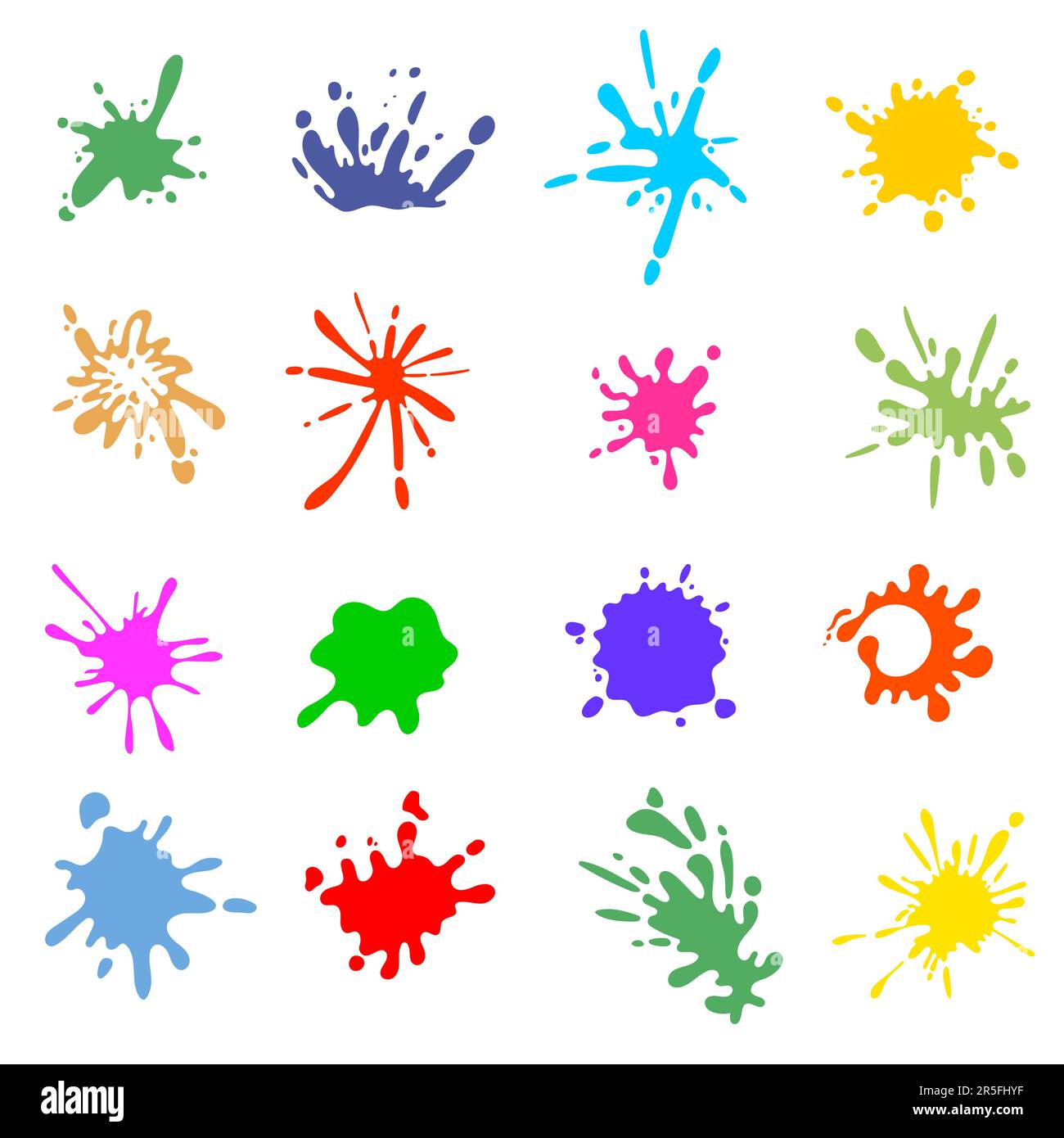 Artist messy paint splashes hi-res stock photography and images - Alamy