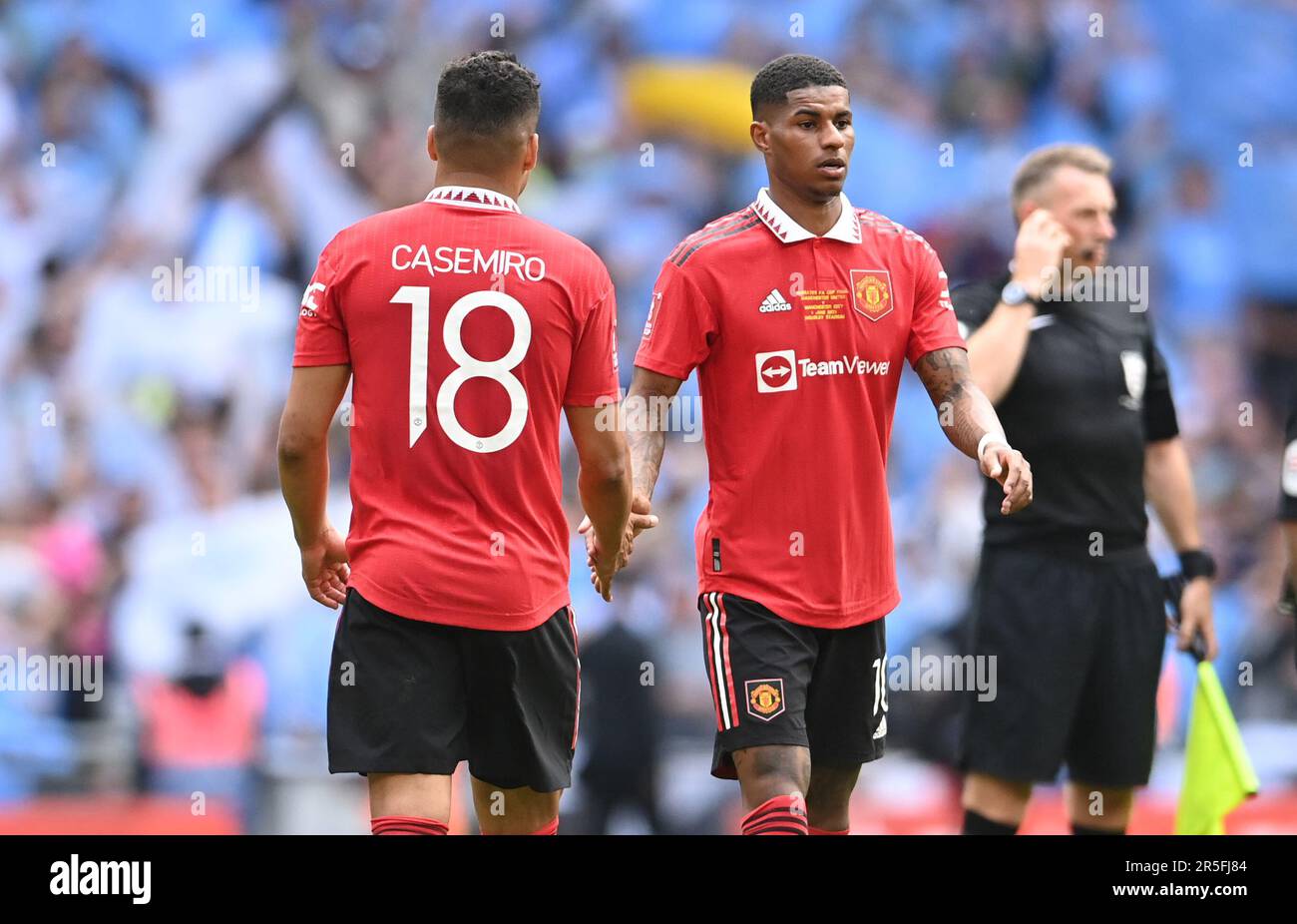 Casemiro rashford hi-res stock photography and images - Alamy